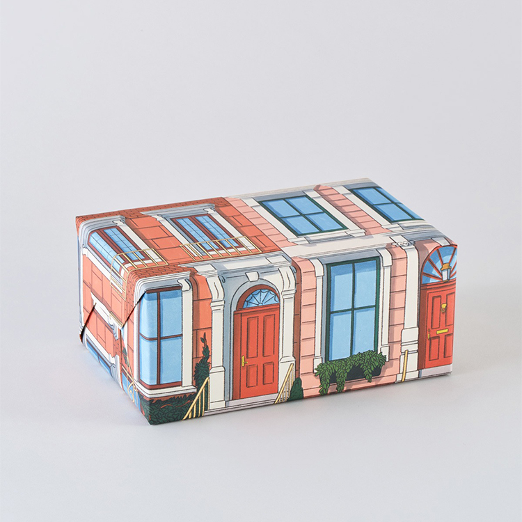 [ Wrap ] Apartment Block_ Wrapping Paper : 블룹 bloop ㅣ 프리미엄 키즈 라이프스타일