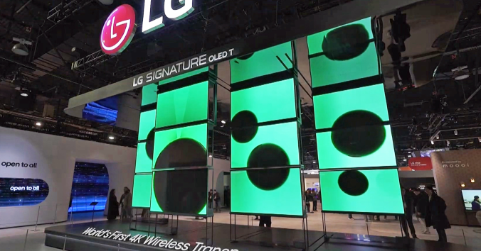 Aniframe presents the world's first transparent OLED TV's OLEDT media ...