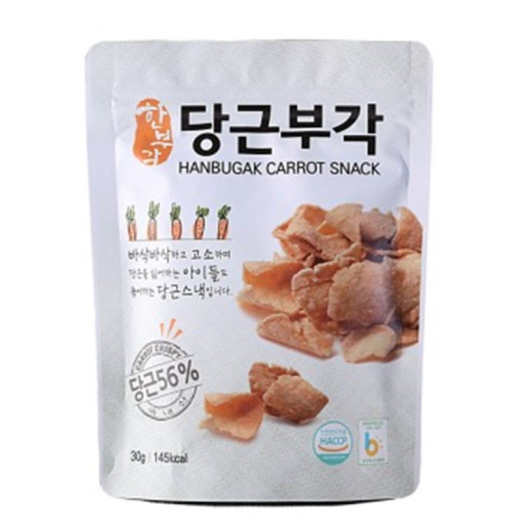 Carrot dry fried 30g, 5 bags : kiwemall