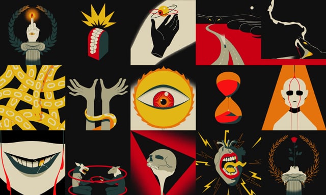 “In Times New Roman…” Animated Loops - Passion Project : mg25