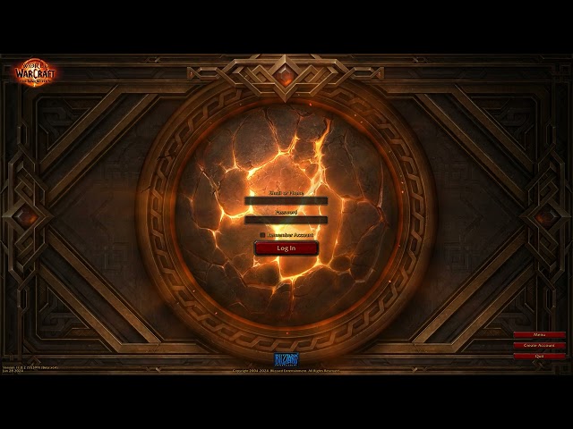 Build 55399 신규 로그인창과 음악이 추가되었습니다. : 최신 WoW 정보 게시판