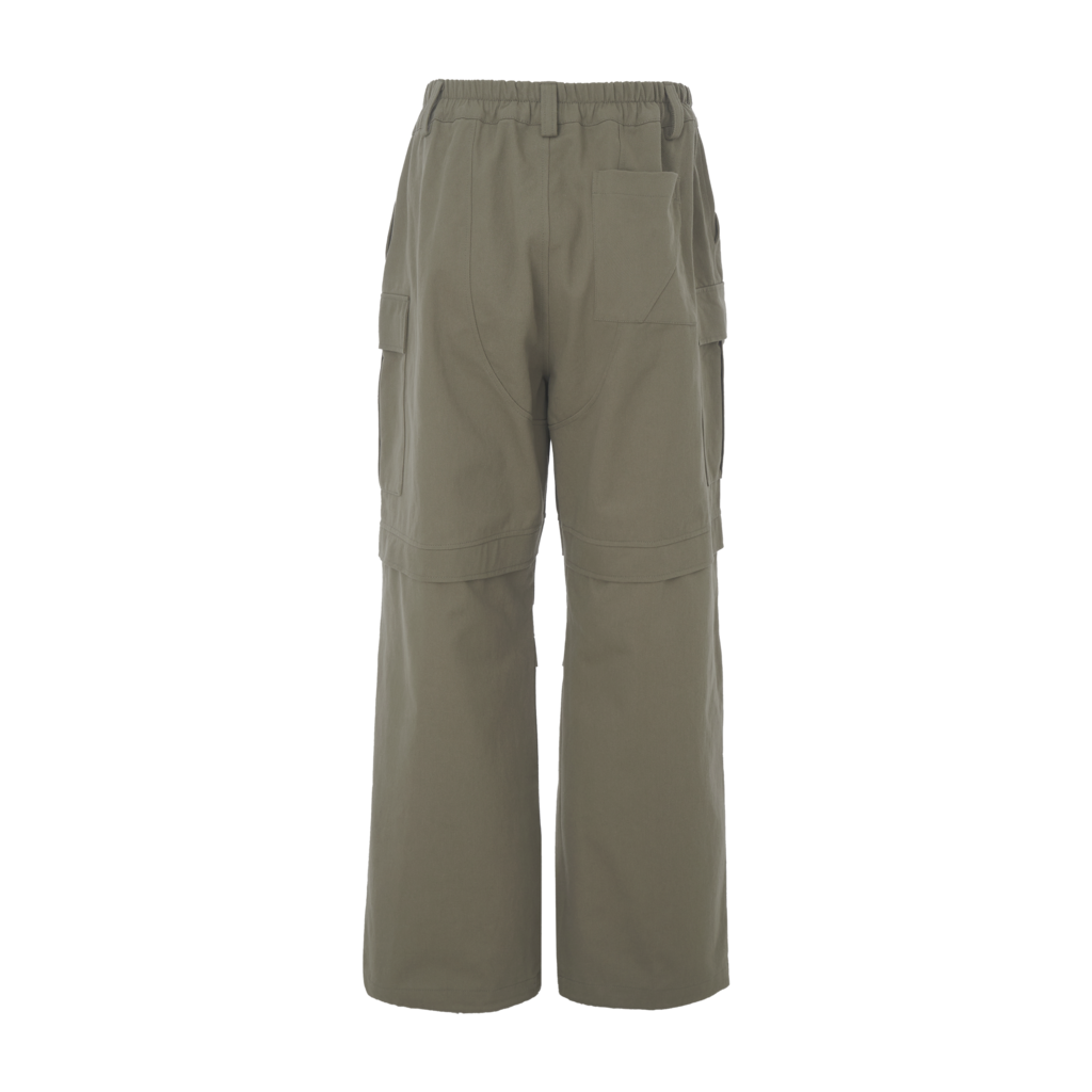 Chain Cargo Pants (khaki) : 홀리웨이브
