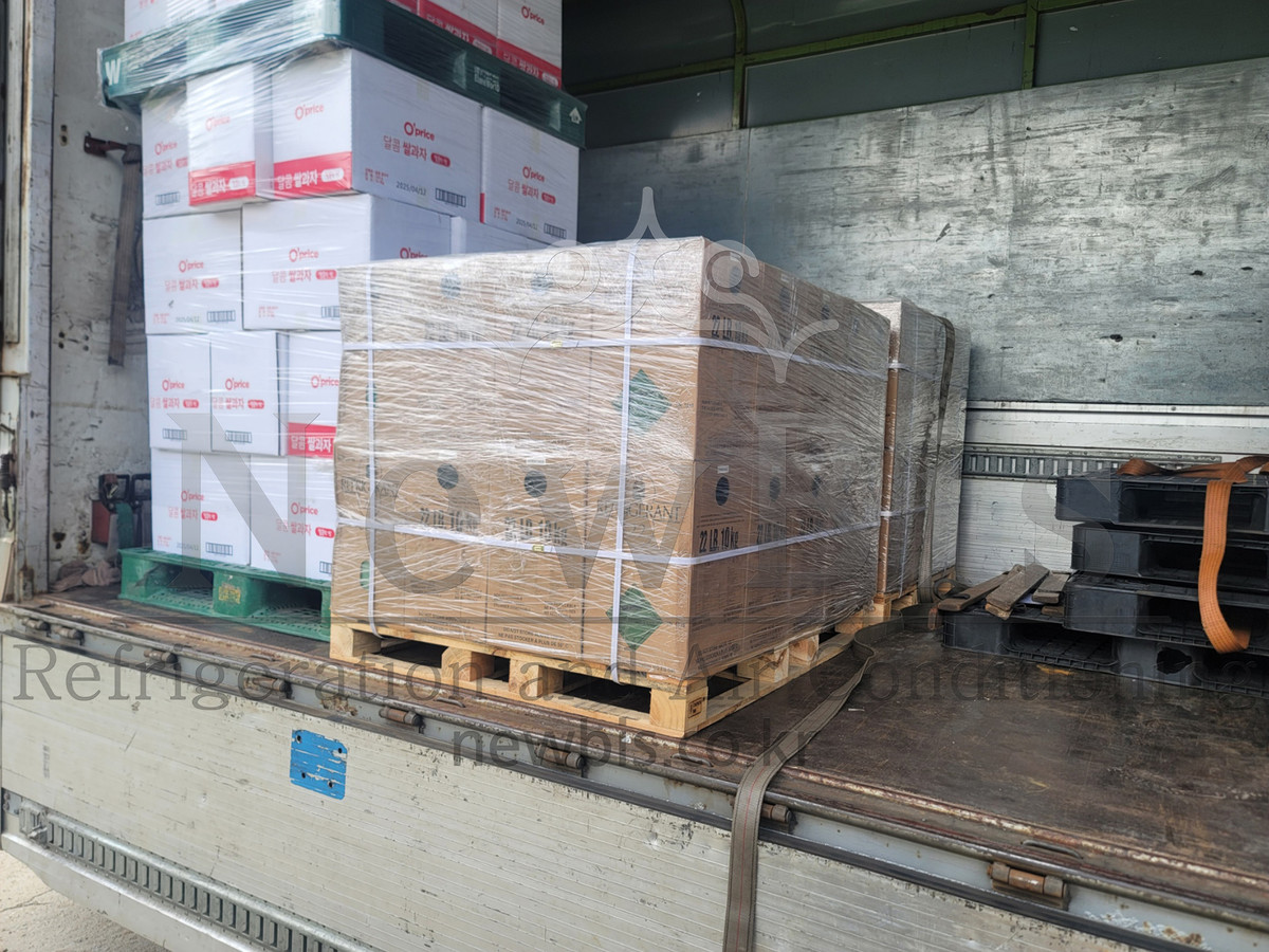 냉매 R-22 20kg 3파레트 입고 : 뉴비스