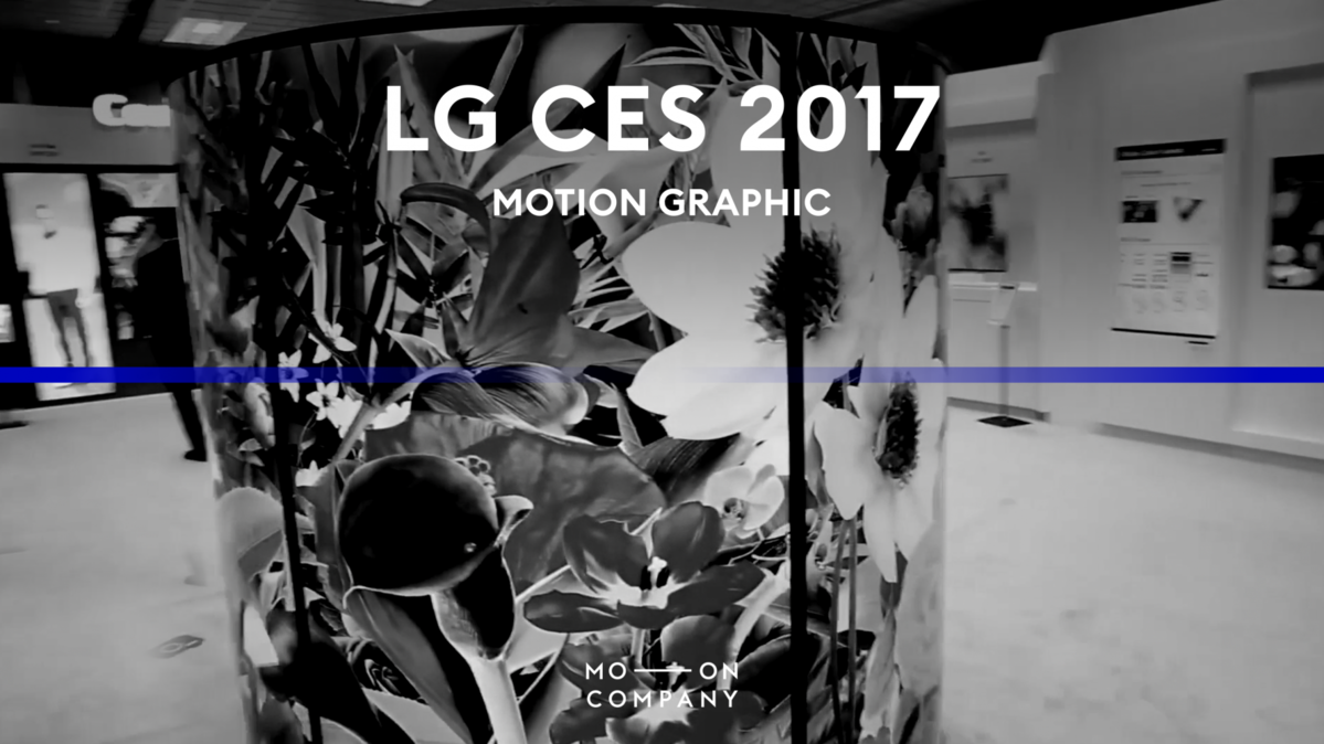 LG CES 2017 (SOUND SYNC GRAPHIC, 13K Resolution Motion) : Projects