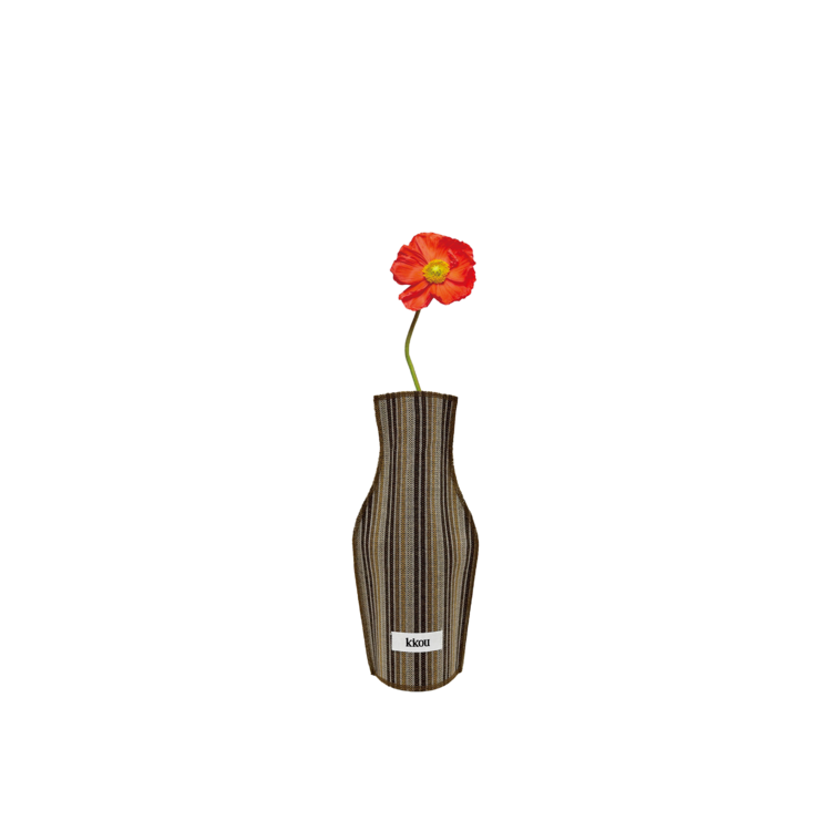 Dyeing Sprite Vase Cover (BROWN) : owncollectionmuseum
