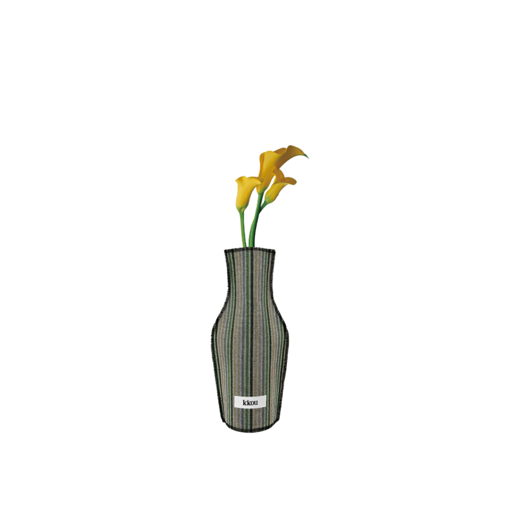 Dyeing Sprite Vase Cover (GREEN) : owncollectionmuseum