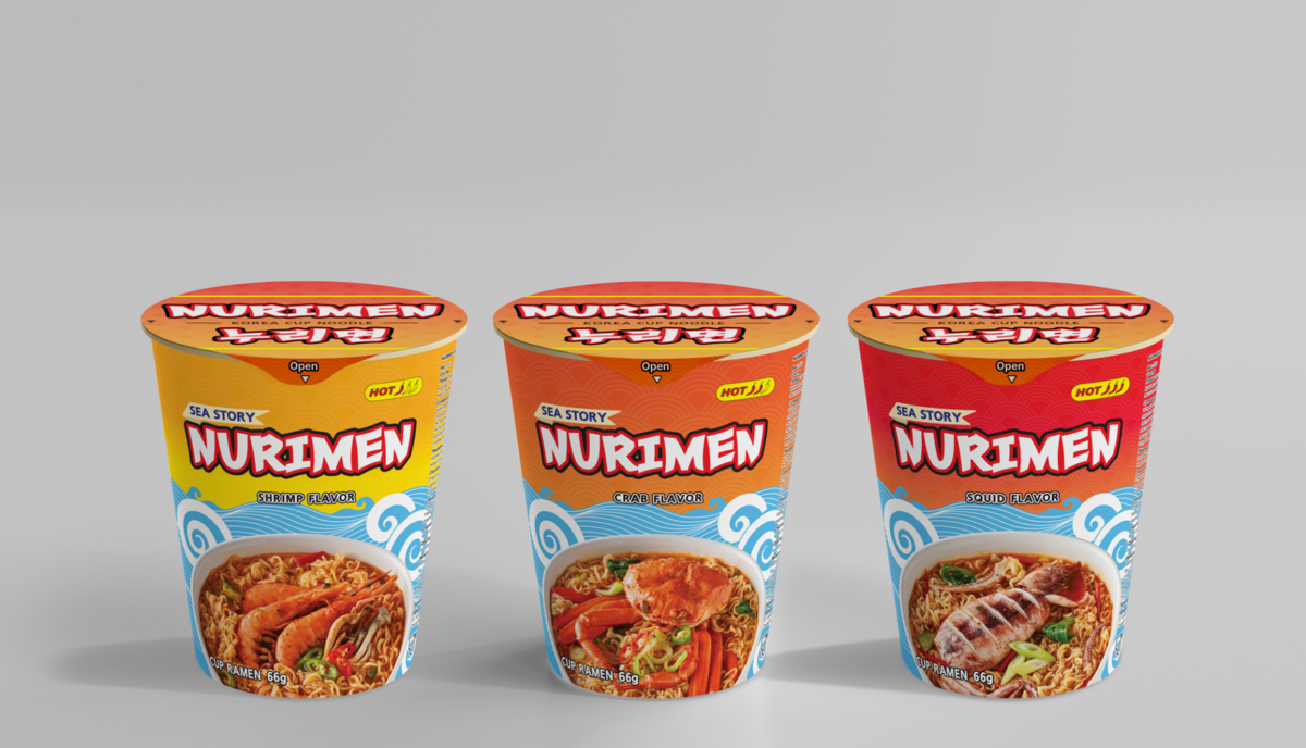 CUP NOODLES PACKAGE FOR EXPORT｜JULY,2024 : VISUAL