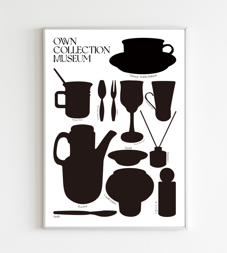 OCM Tableware Poster : owncollectionmuseum