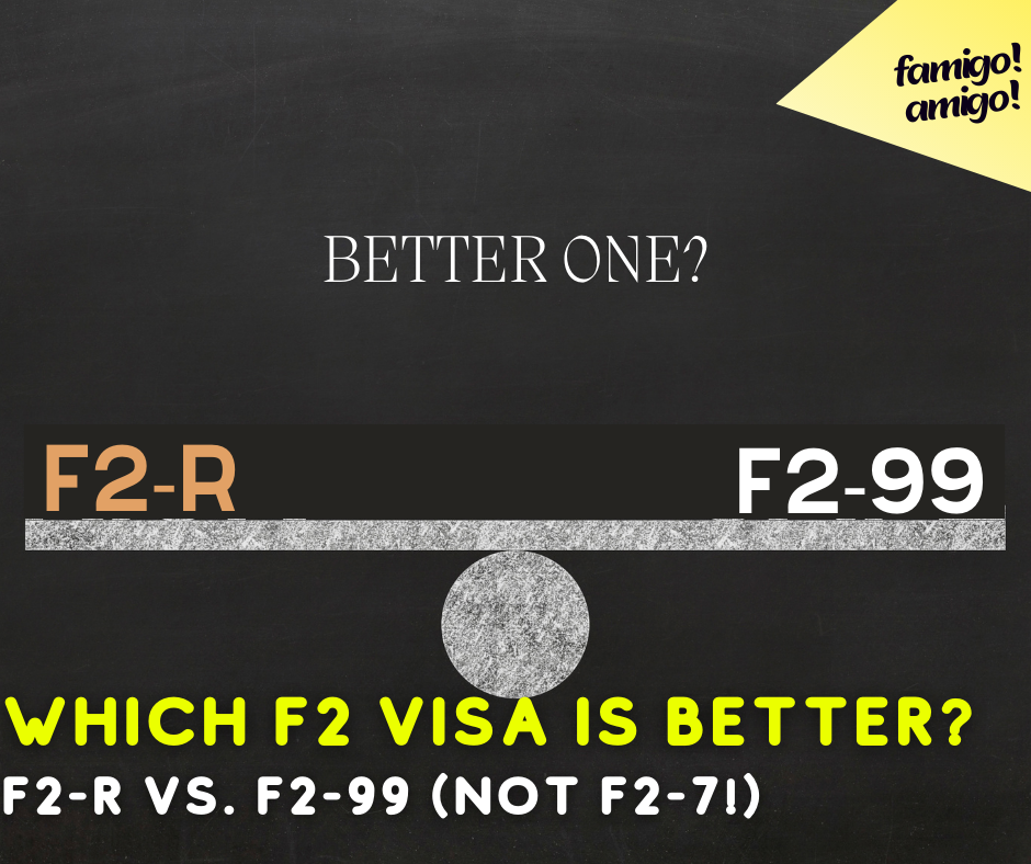 Navigating Your Visa Options : F2R vs. F2-99 Explained : Visa Information