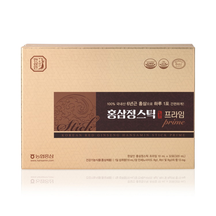 Hansamin Korean Red Ginseng Extract Stick Prime 32 pockets : DM ...