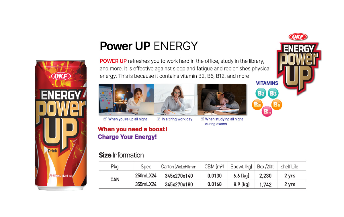 ENERGY POWER UP : OKF CORPORATION