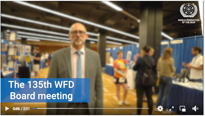 [WFD] The WFD Board gathered in Chicago, USA, for its 135th meeting ...