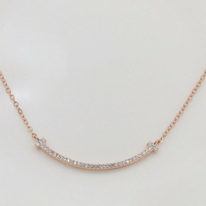 티파니앤코 스마일 팬던트 목걸이 925 2color : 루호샵