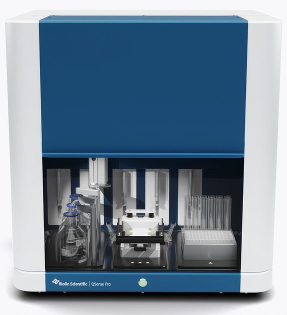 QSense Pro | 완전 자동화 모델 | 경질 필름과 연질 필름의 질량, 두께, 점탄성 특성을 측정 : 제품 카달로그