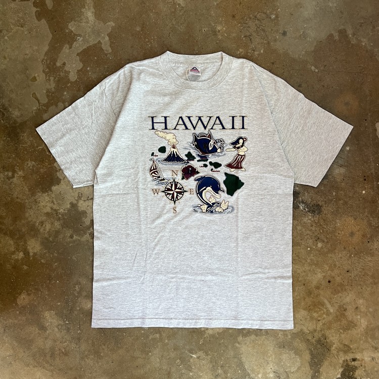 00s AAA Hawaii Single stitched T Shirt : 커넥티드도어 connected door