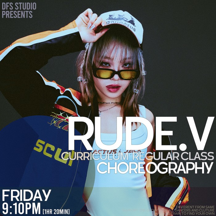 RUDE V 코레오그래피 클래스 | Different From Same Studio