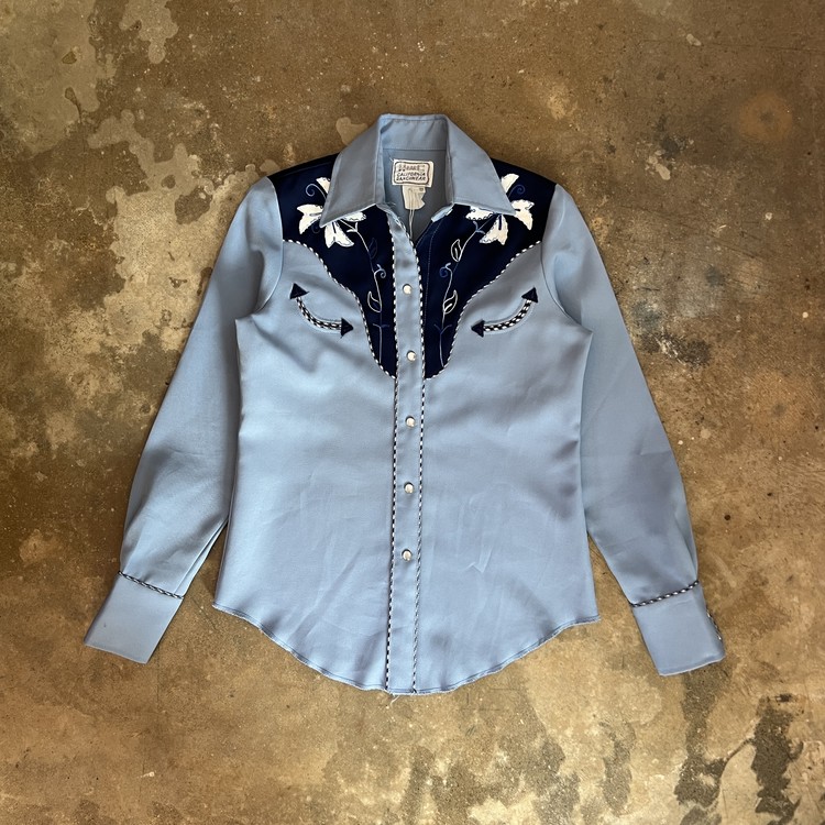 70s H bar C Ranchwear Western Shirt : 커넥티드도어 connected door