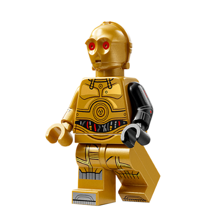 레고 75389 현상금 사냥꾼 C-3PO 스타워즈 미니피규어 (sw1368) : 오!브릭 - 레고부품 쇼핑몰