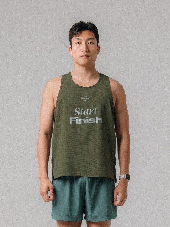 M 퍼포먼스, StartFinish 레이스 싱글렛 카키 : Mattland 맽랜드