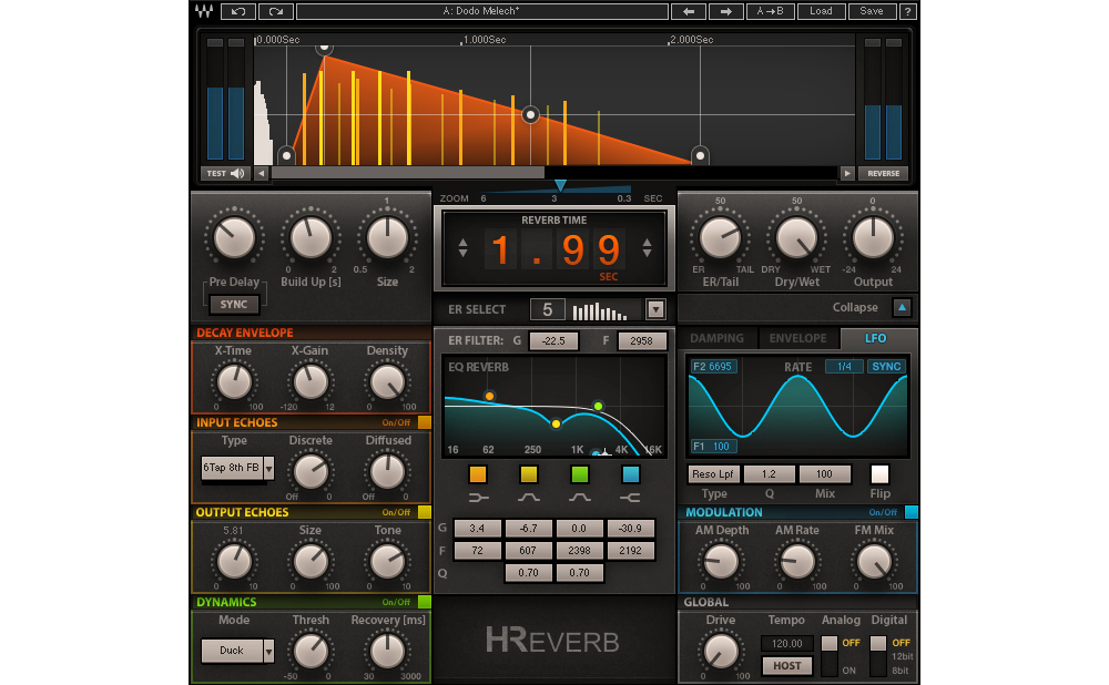 H-Reverb Hybrid Reverb : BLS : WAVES Audio