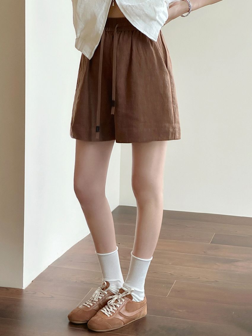 WANGER Linen Half Pants : 소냐도르(soñador)