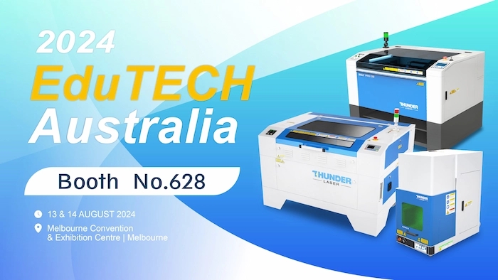 8월 호주 에듀테크(EduTECH)2024 레이저조각기 전시회 참가 : 썬더레이저코리아