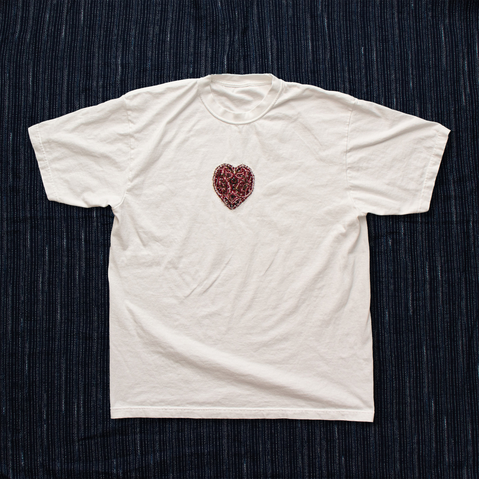 NO.162 SIGNATURE BORO PATCH TEE (RED, XL) : twostandard