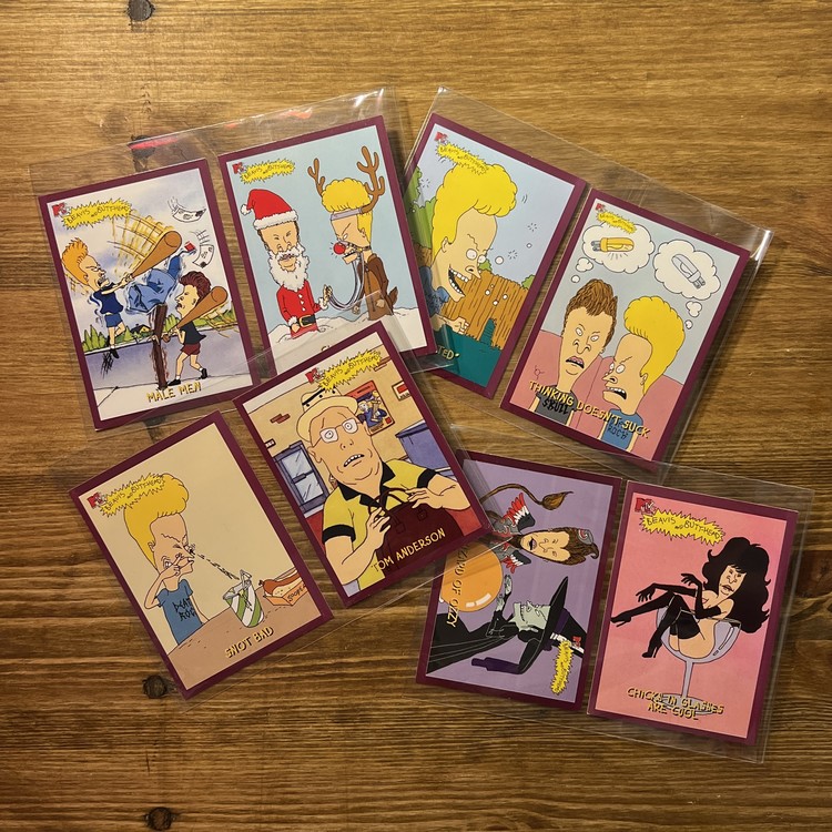 BEAVIS AND BUTT-HEAD RARE Trading Cards, 1994 : Yayshop 예이샵