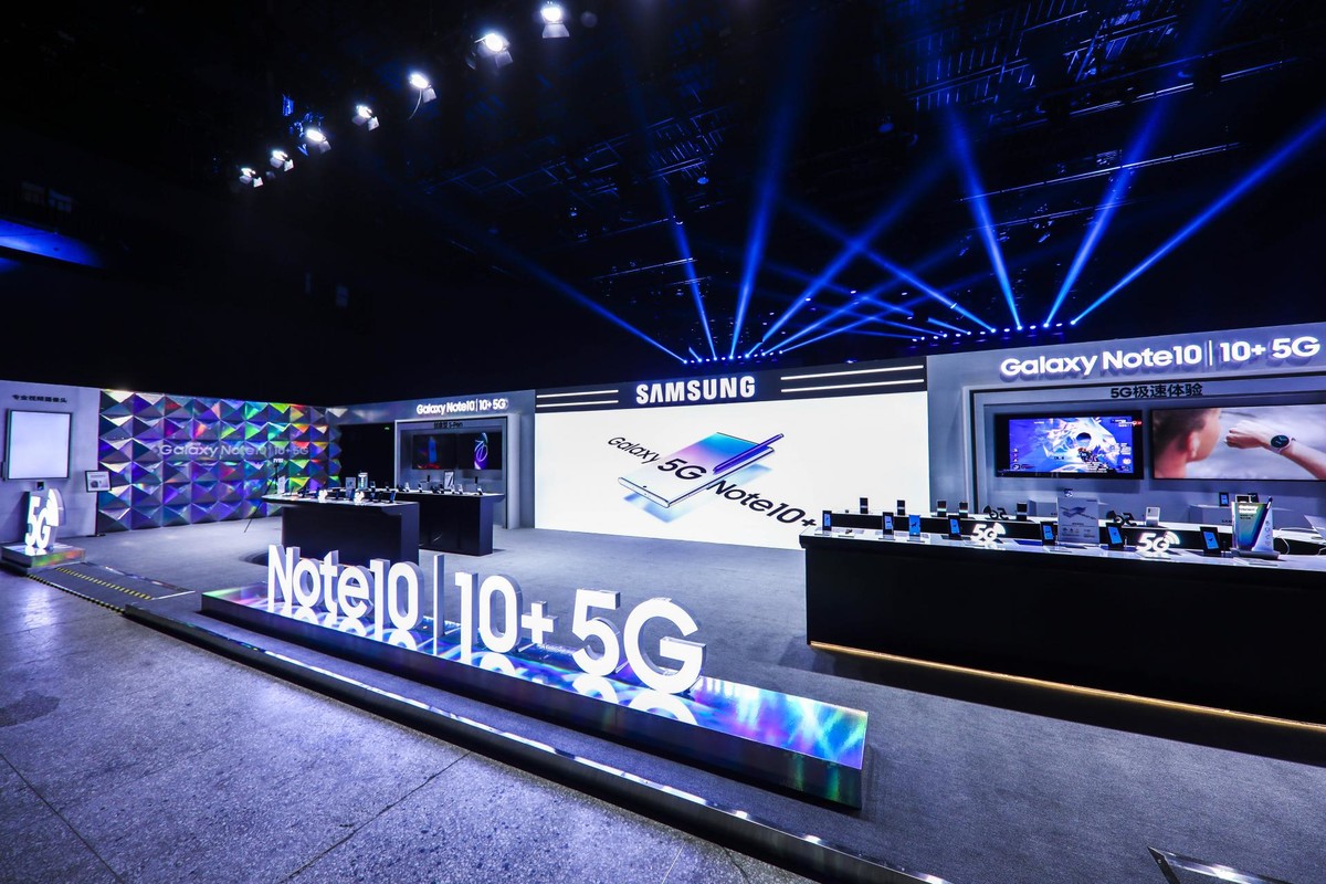 SAMSUNG Galaxy Note10 Launching 2019, Beijing : 자카란다디자인