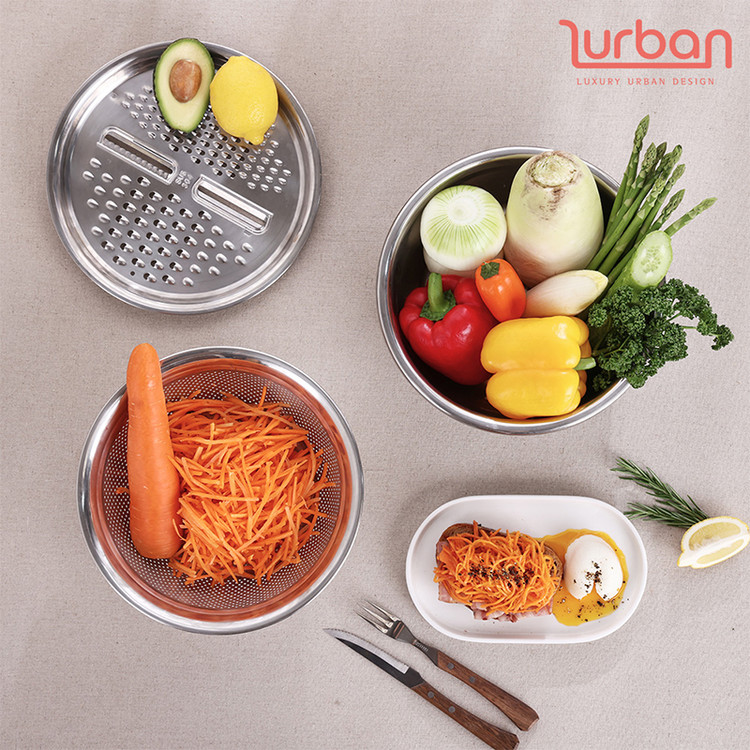 [Shizell] 쉬젤 러반 올인원 채칼타공볼 3종세트 : 트라이스