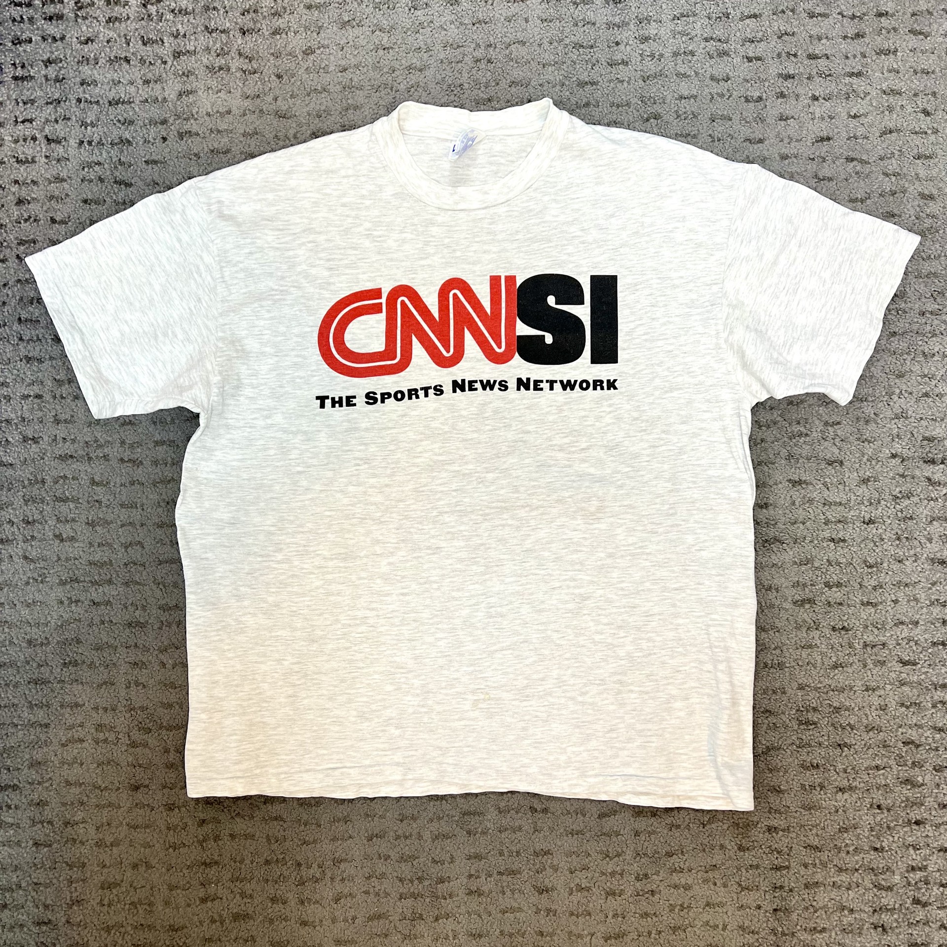 90s vintage hanes cnn si t shirt (sz.xl) : soberseoul