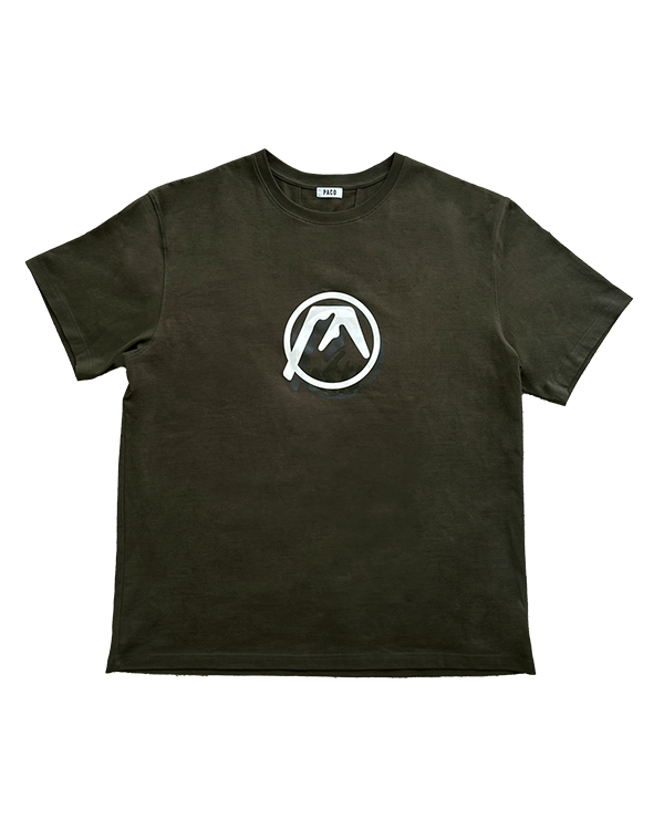 XTAL LOGO T SHIRTS KHAKI : paco