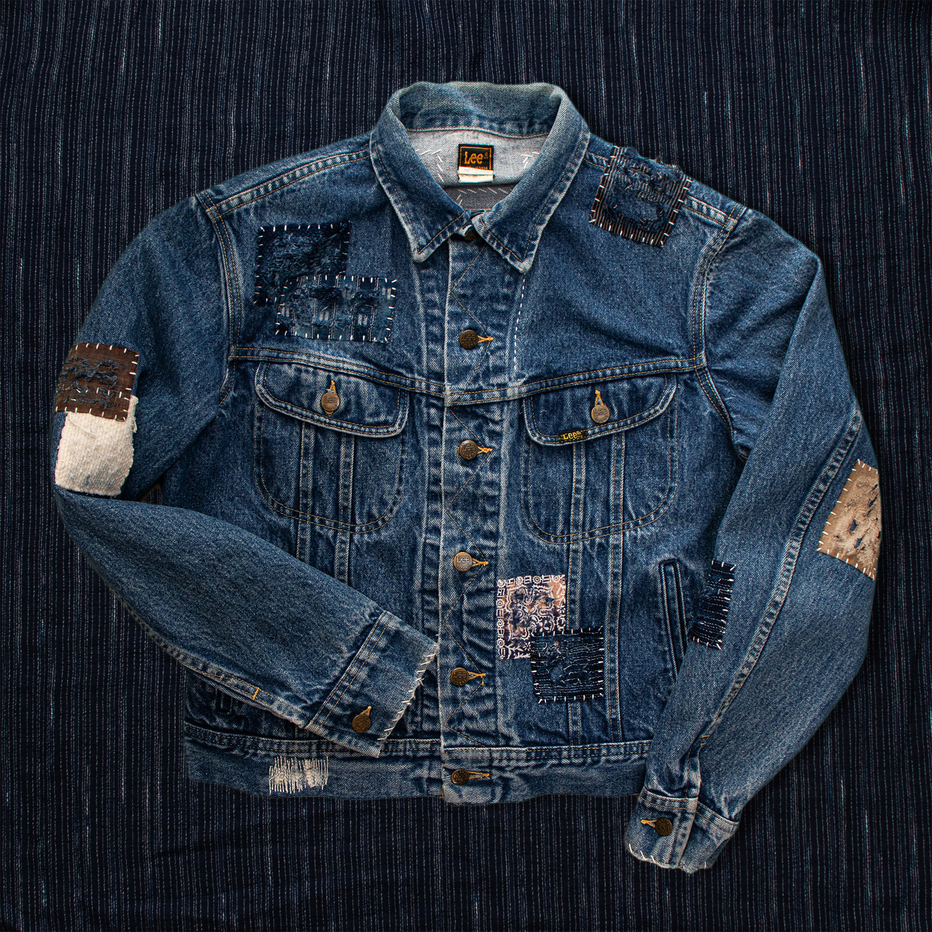 NO.169 BORO PATCHWORK DENIM JACKET : twostandard