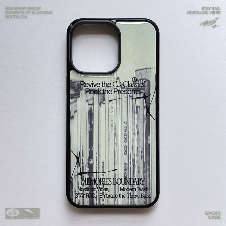 Nostalgic Vinyl Groove Phone Case (Epoxy) : 메모리즈바운더리