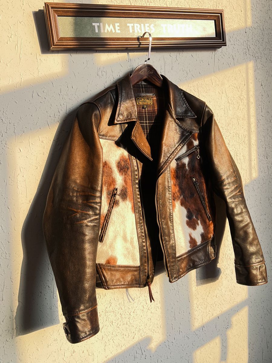 [제도] 소가죽 사파리 자켓 : 워크앤워크(WorknWalk)