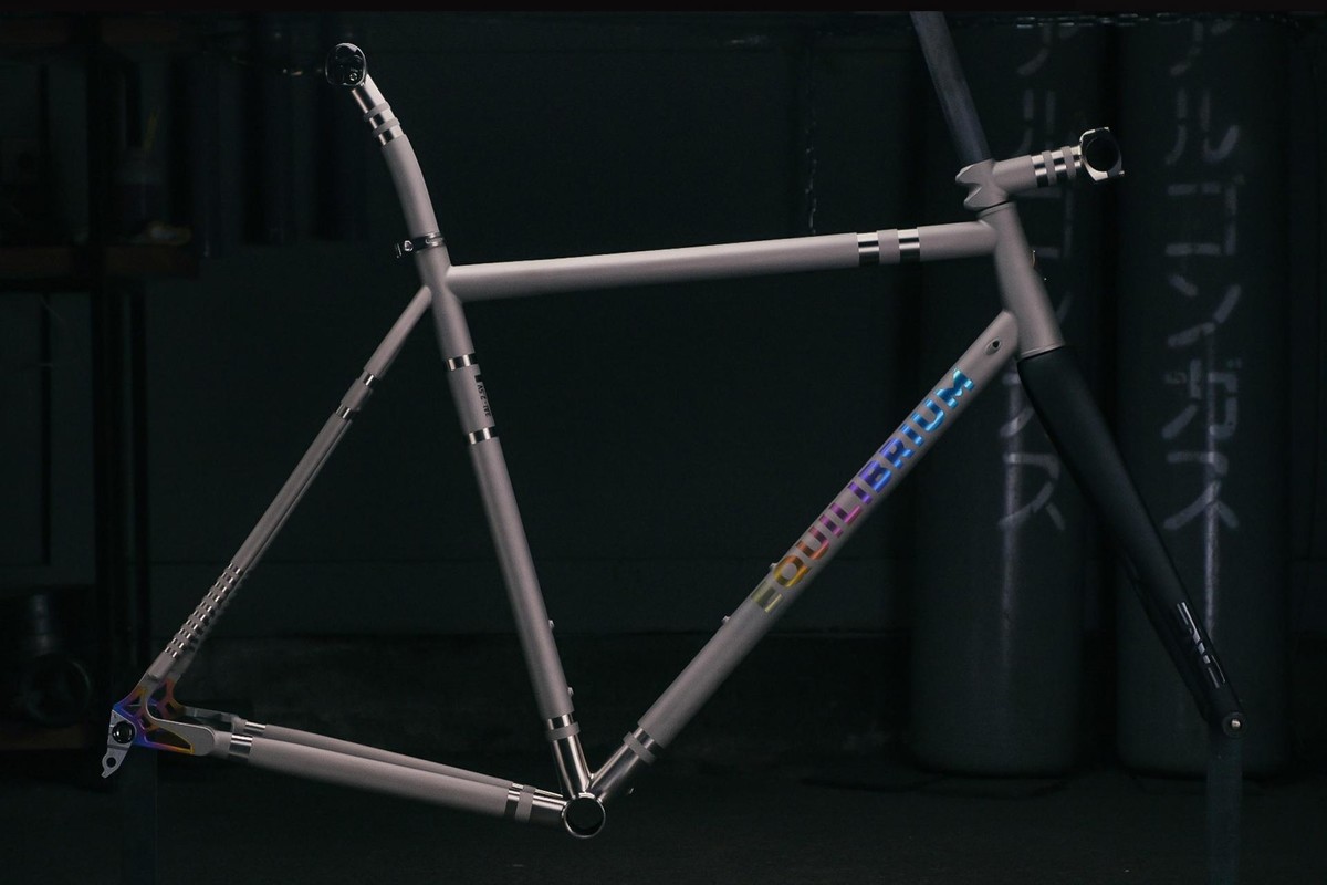 Gallery : Equilibrium Titanium Disc All-road Frame for Mr. T : Equilibrium Custom Works