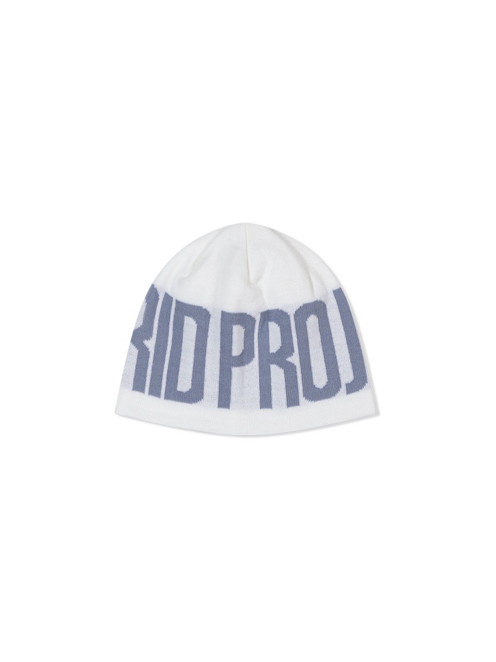 Essential Big Logo Beanie - White : ONRID PROJECT 온리드 프로젝트