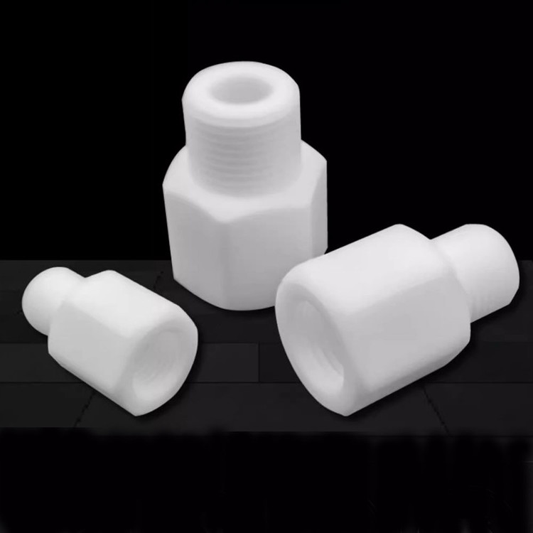 [Fitting] PTFE 테프론 나사산 어댑터 PT(R) Tap M to F 수나사-암나사 커넥터 테플론 Male to ...