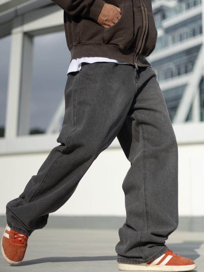 Basic semi wide denim pants [ACH242BO017] : ACHRO(아크로)