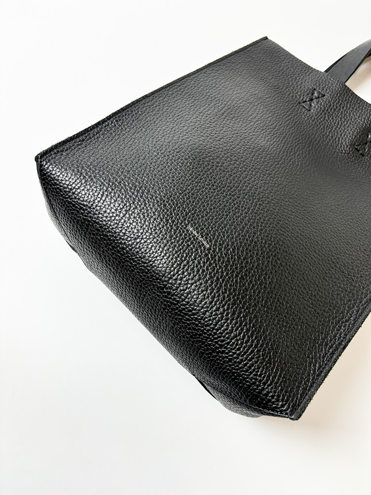 HENDER SCHEME LEATHER TOTE BAG : oaens