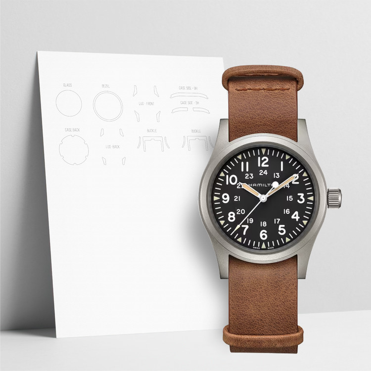 WATCHSHELL HAMILTON KHAKI FIELD H69439531 38MM FILM : Watch Protection ...