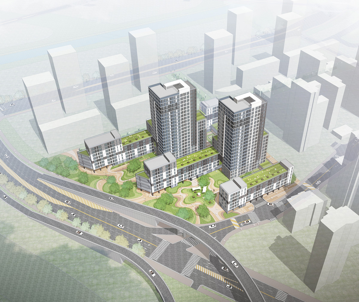 안산신길2 A-5BL 공동주택 제안공모 (PC라멘) : PAC