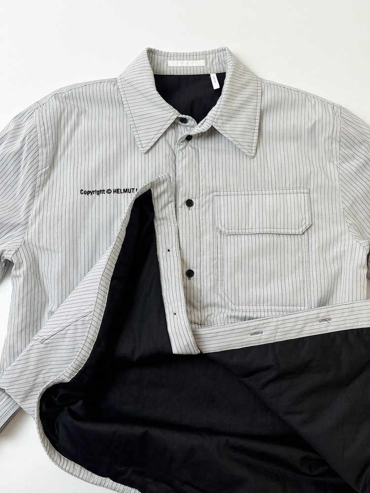 HELMUT LANG LIGHT PADDED SHIRKET : oaens