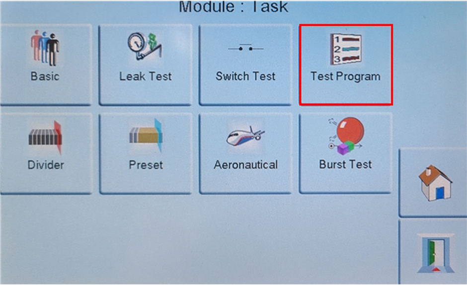 PACE Task옵션 : Test Program 옵션 : KOSTECH FAQ