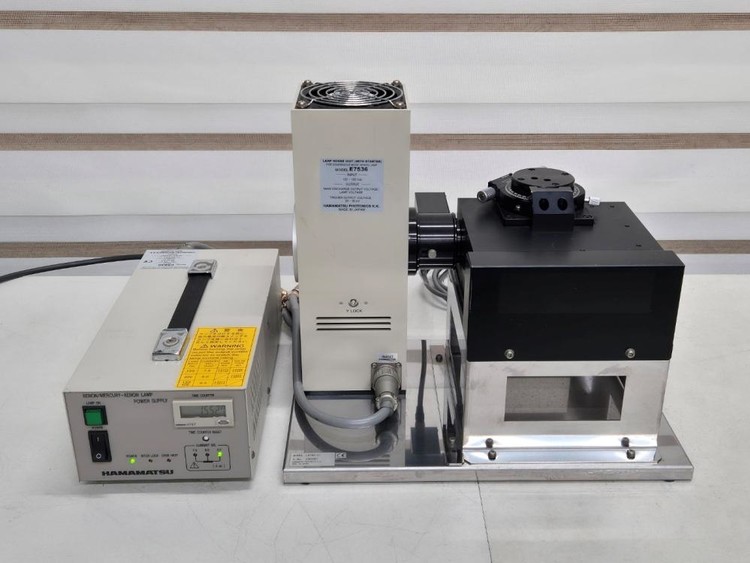 Hamamatsu Lamp House Unit E7536 / XENON/MERCURY-XENON LAMP Power Supply C8849 : 엠아이티솔루션