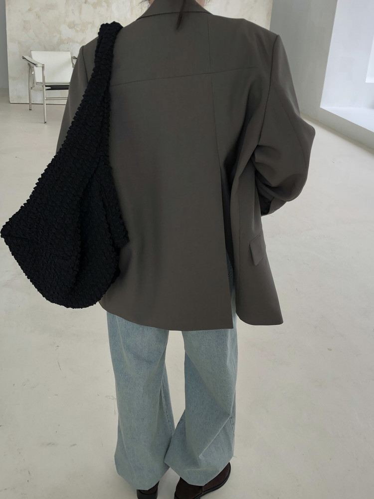 Back slit jacket : 씨유쑨