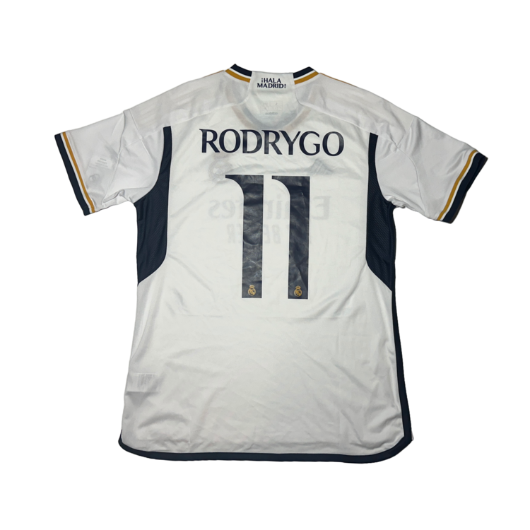 2023-2024 Real Madrid Home #11 Rodrygo Shirt - L : 433 SEOUL