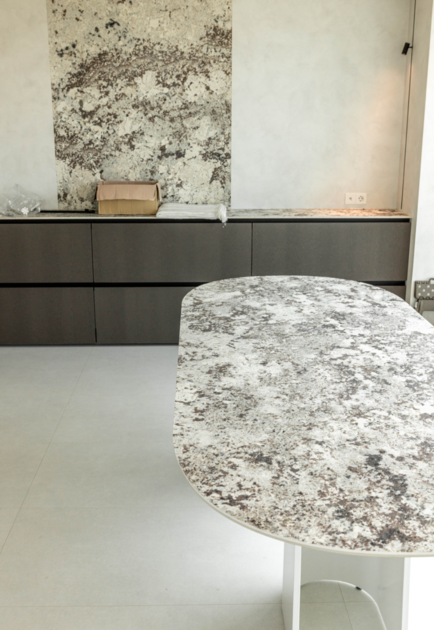 데아 화이트 / Alaska White + Prism Cotton : Dea Table Review