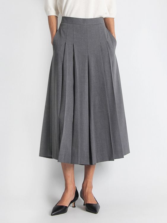Pintuck Wide Pants [MSPS9PT01] : 파슨스 Parsons