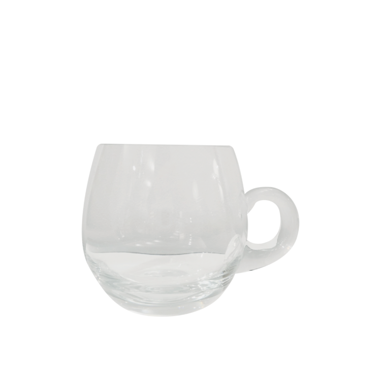 Handmade Clear Handle Glass : owncollectionmuseum